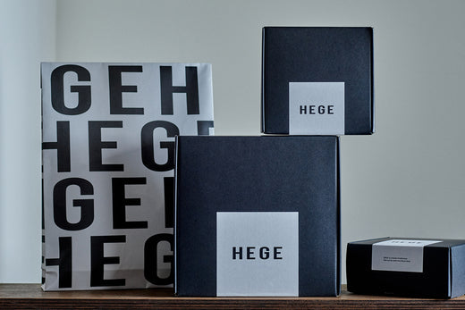 [NEW RELEASE]大切な人に贈りたいHEGEのギフト | Official Site限定 | HEGE
