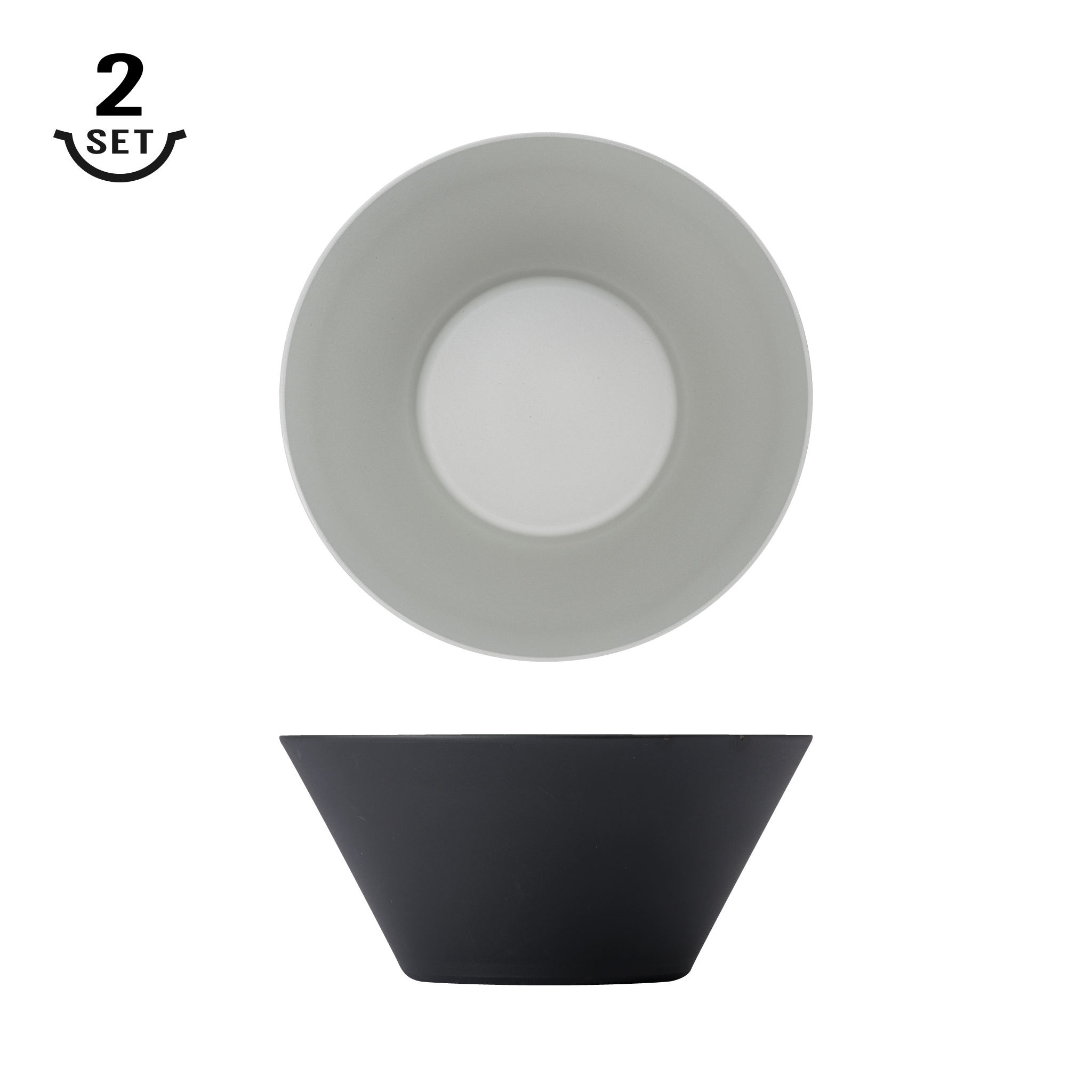 φ174 Open Fire Bowl Set of 2 | HEGE